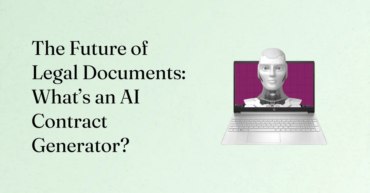 What’s an AI Contract Generator?